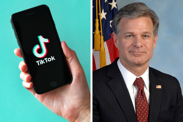 FBI-chefen ”extremt bekymrad” över Tiktok i USA - Voister