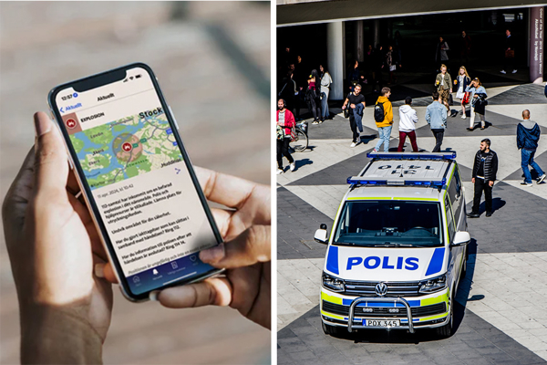 Polisen nyttjar 112-appen för att dela information och samla tips - Voister